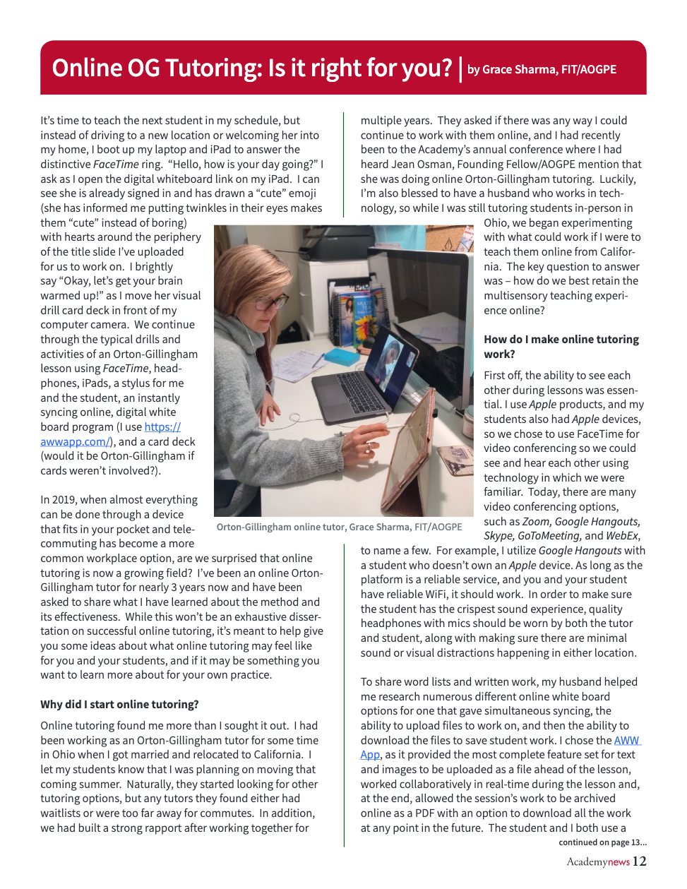 Orton Gillingham Tutoring Templates